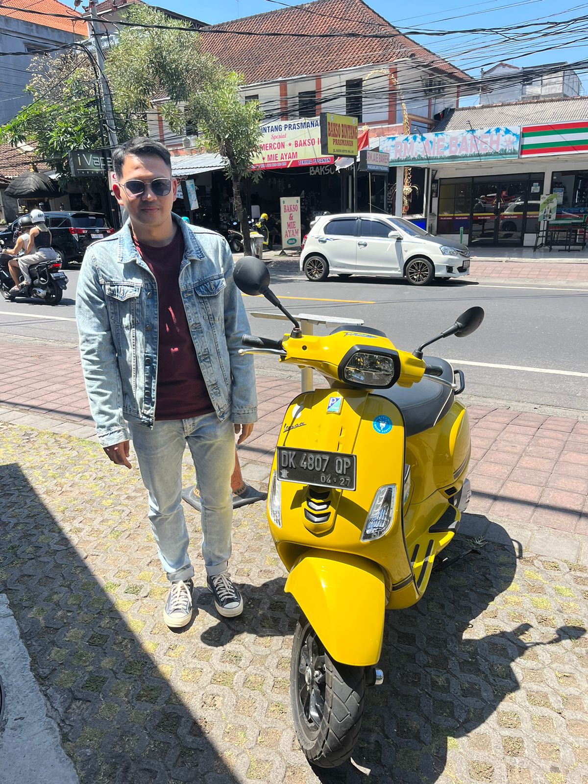 Sewa Motor di Bali Armada Baru - Kresna Billy 555 Rental